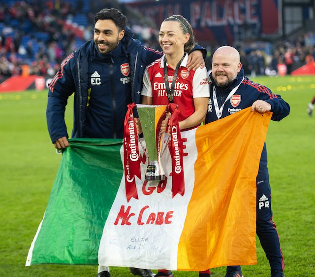 Katie McCabe has ten-year-old fan to thank for Irish flag - The Irish World